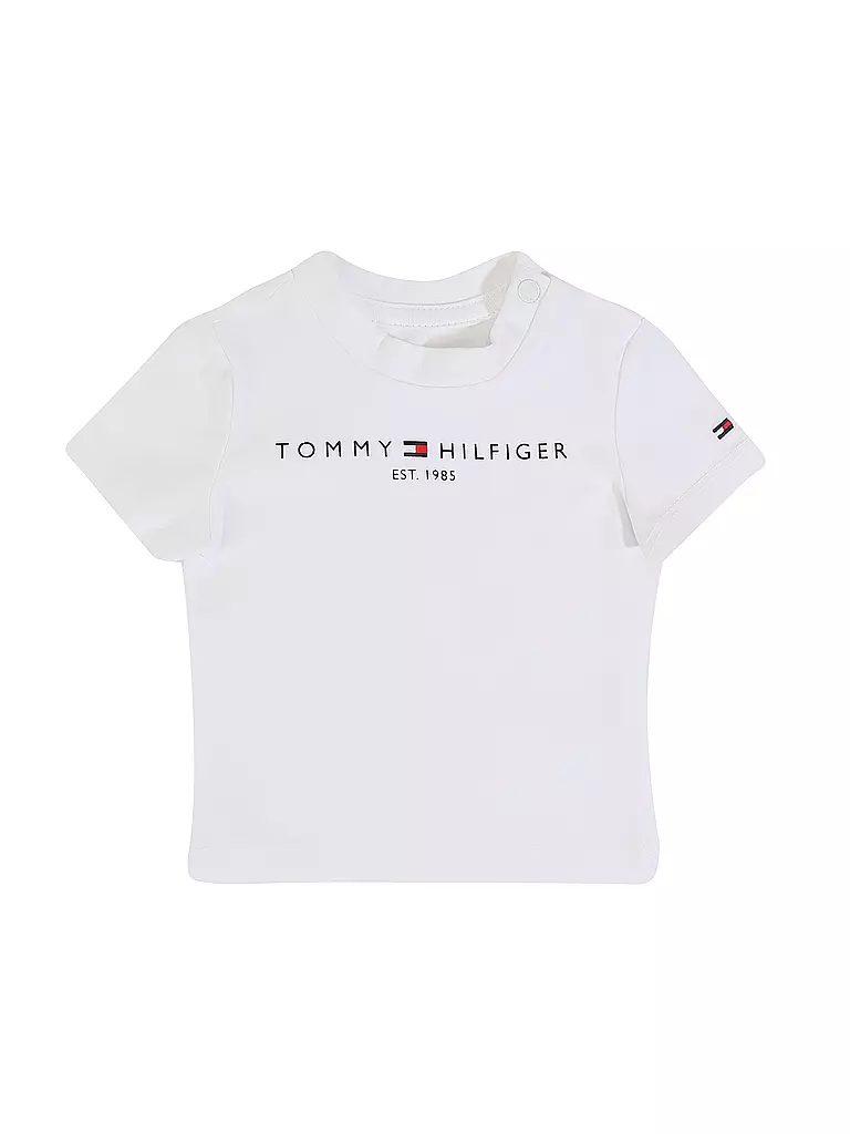 TOMMY HILFIGER Baby T Shirt ESSENTIAL weiss